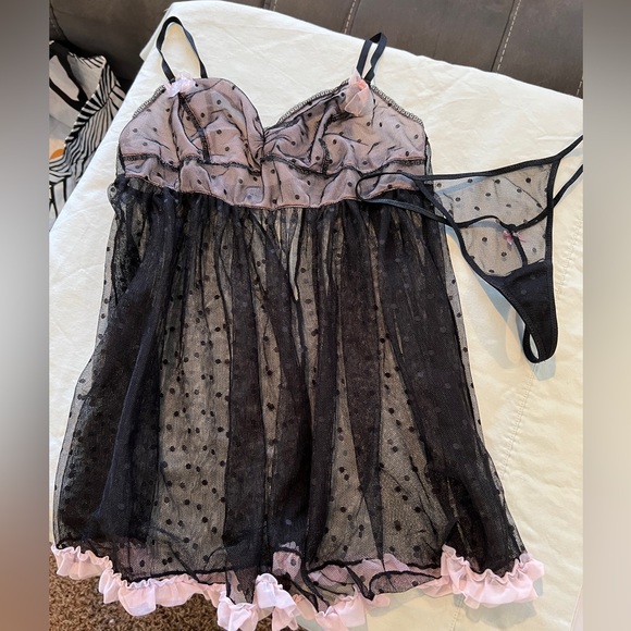 Victoria's Secret | Accessories | Victorias Secret Very Sexy Polkadot ...